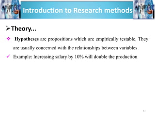 Introduction to Research Methodology for Information system | PPT