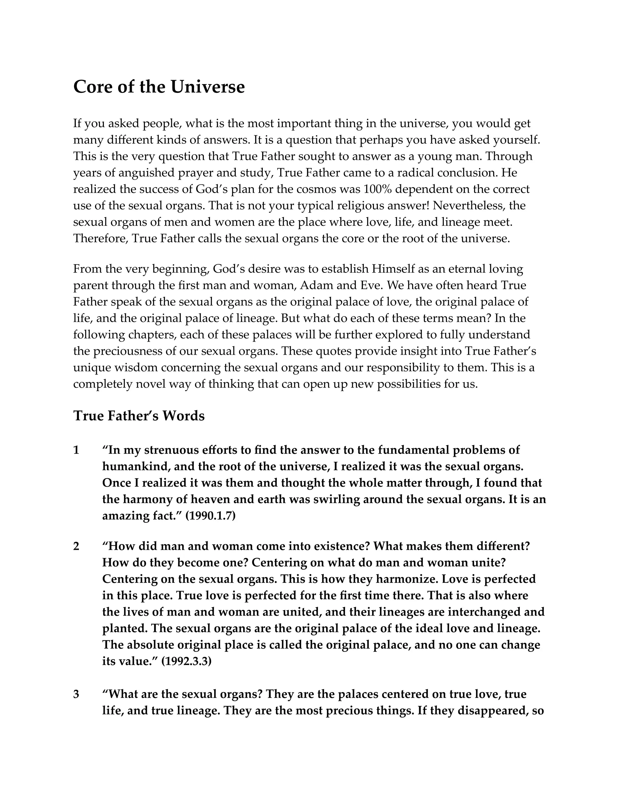 Core of the Universe: Chapter 1asdfasdfasdf | PDF