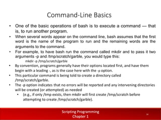Chapter 1: Introduction to Command Line | PDF