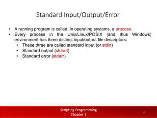 Chapter 1: Introduction to Command Line | PDF
