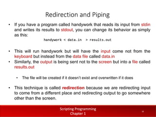 Chapter 1: Introduction to Command Line | PDF