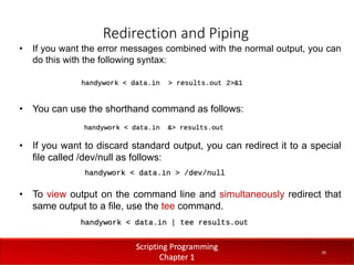 Chapter 1: Introduction to Command Line | PDF