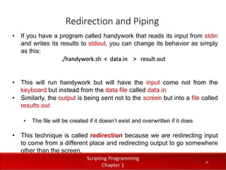 Chapter 1: Introduction to Command Line | PPTX