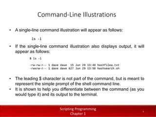 Chapter 1: Introduction to Command Line | PPTX