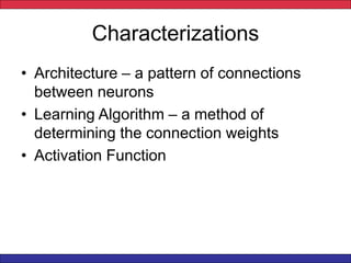chapter one introduction to nueral networks | PPT