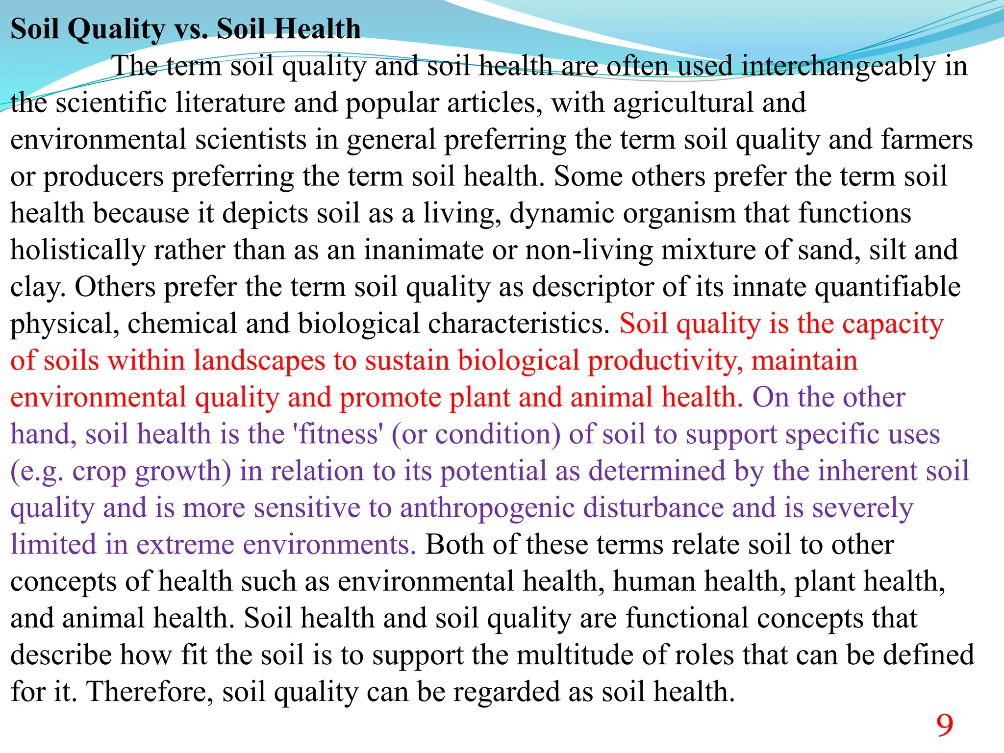 Chapter1 soil quality and soil health .pptx