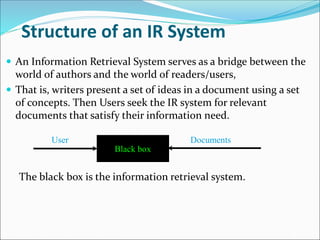 Chapter 1: Introduction to Information Storage and Retrieval | PDF