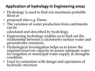 Chapter 1.pptx:INTRODUCTION TO HYDROLOGY | PPTX | Geography | Science