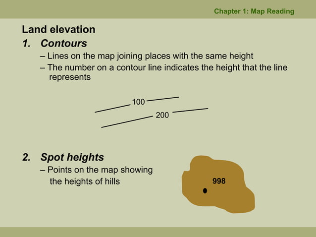 Map work for geography for CSEC from NIGFC | PPT | Geography | Science
