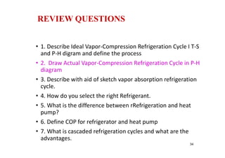 Chapter 1 refrigeration cycles and air conditioning | PDF