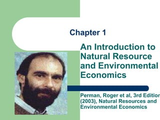 Chapter 1 An Introduction to Natural Resource and Environmental ...