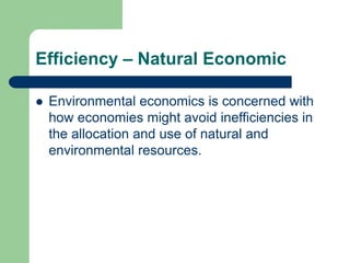 Chapter 1 An Introduction to Natural Resource and Environmental ...