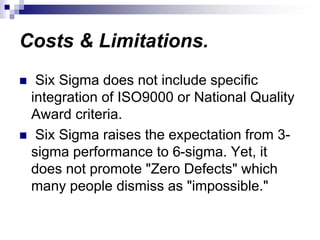 Introduction to Six Sigma , Chapter 1 to | PPT