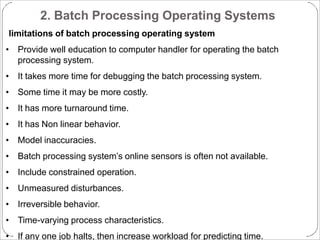 Overview Of Operating Systems and its Basics | PPTX