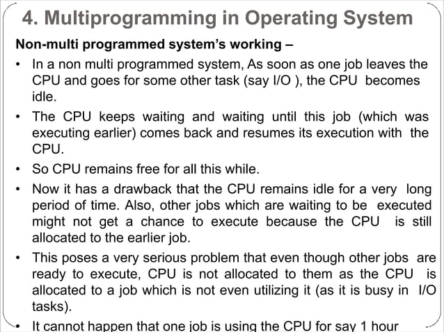 Overview Of Operating Systems and its Basics | PPT