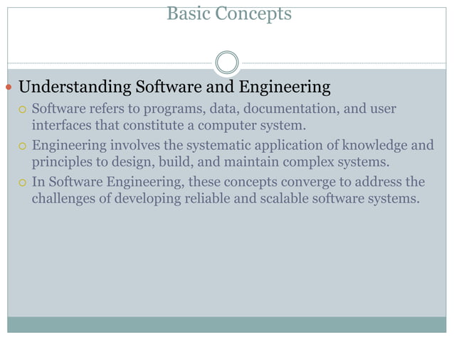 Chapter 1.pptxs Introduction to software Engineering | PPTX