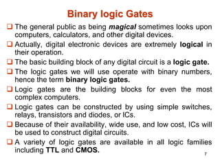 chapter1.pptx digital logic design for electrical engineering | PPTX