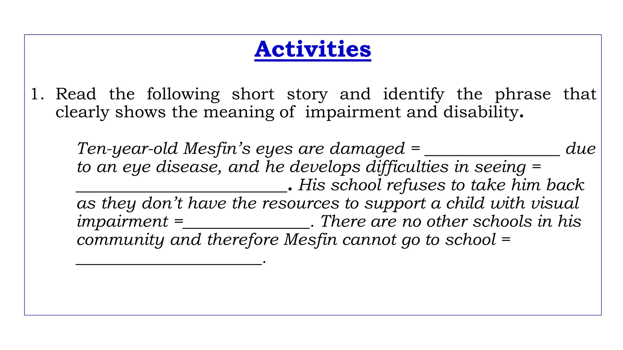Chapter 1.pptx Inclusiveness Addis Ababa | PPTX