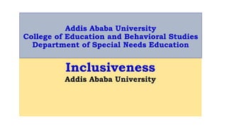 Chapter 1.pptx Inclusiveness Addis Ababa | PPTX