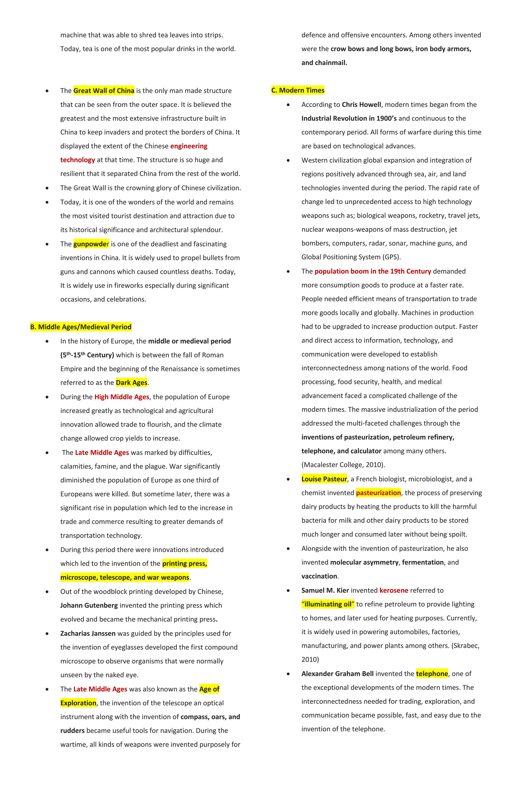 Chapter 1- Science technology and society | DOCX