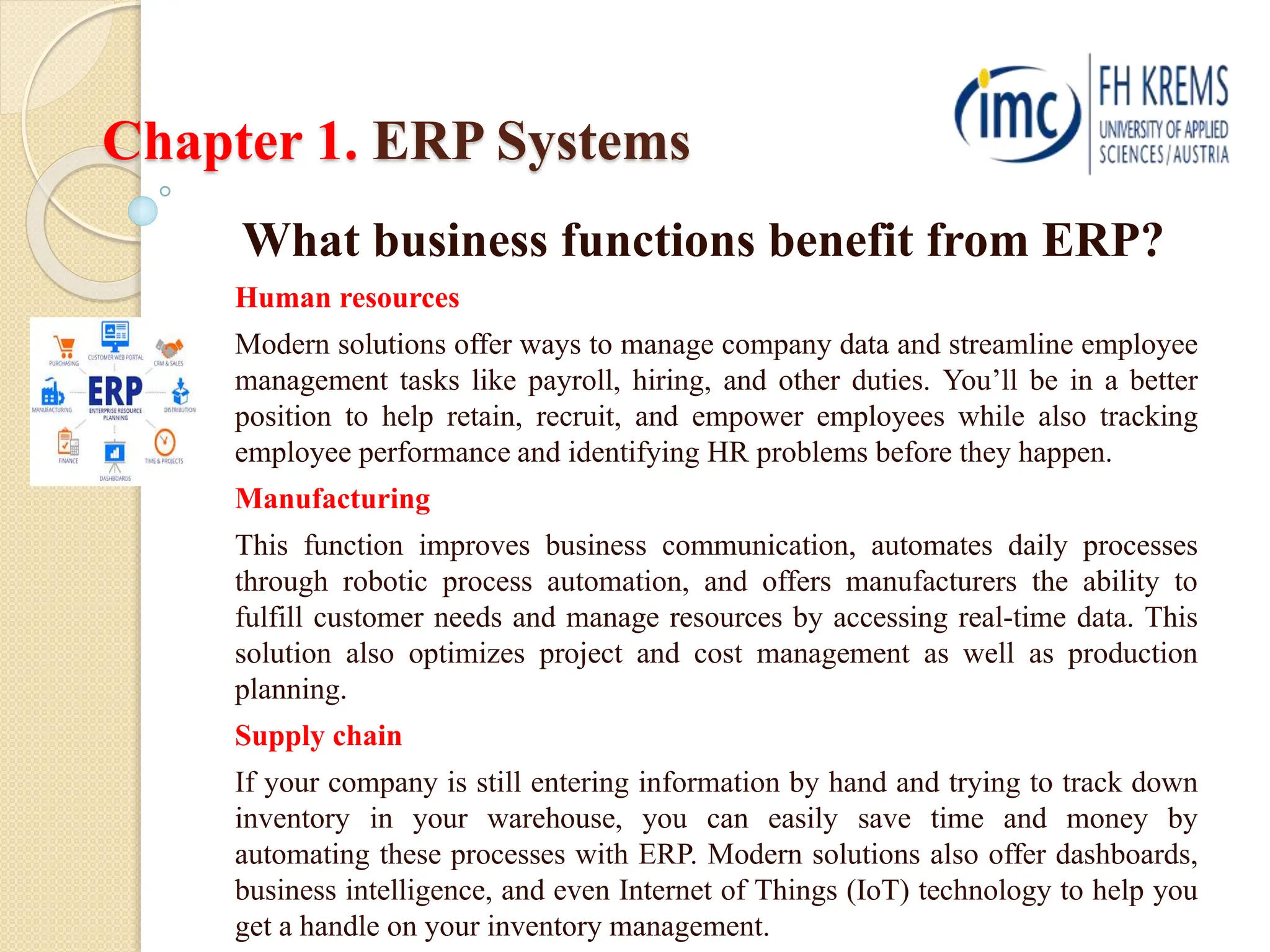Computer softwere aplications ERP Systems. ERP.pptx