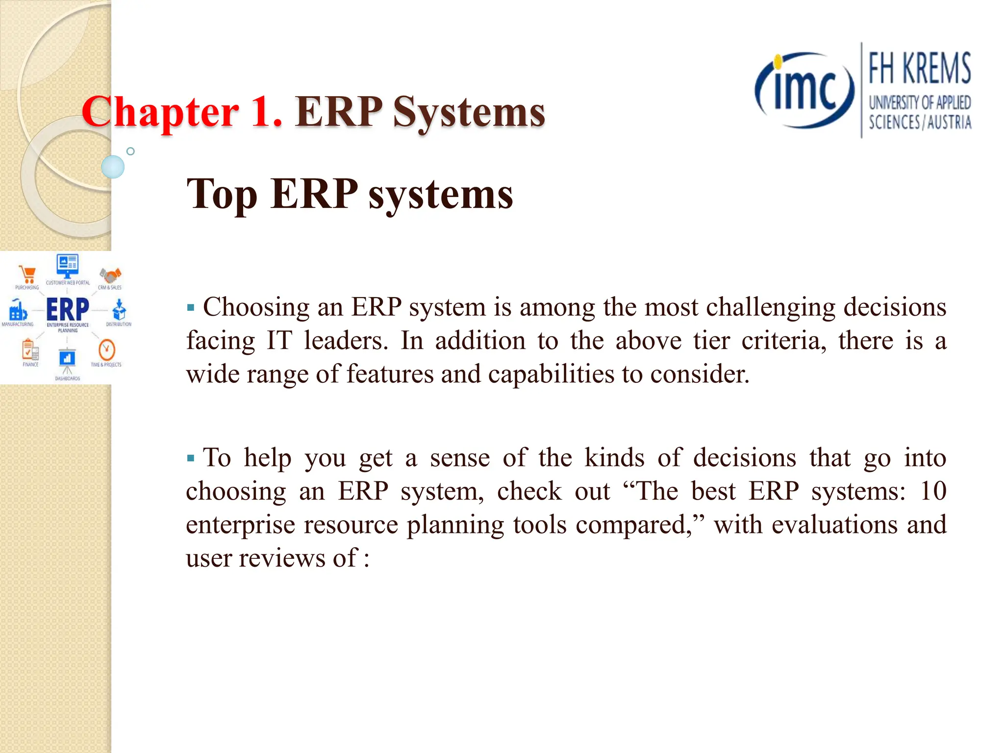 Computer softwere aplications ERP Systems. ERP.pptx