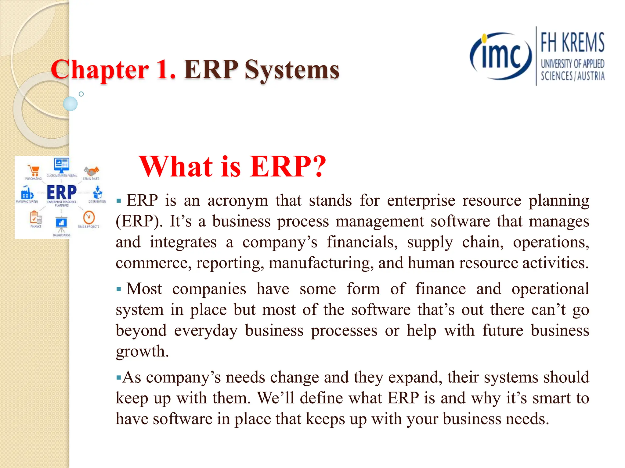 Computer softwere aplications ERP Systems. ERP.pptx