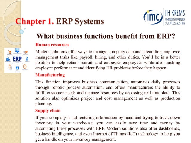 Computer softwere aplications ERP Systems. ERP.pptx