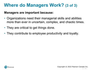 Chapter 1 Managers and You in the Workplace | PPTX | Executive ...