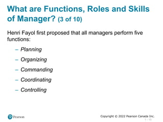 Chapter 1 Managers and You in the Workplace | PPTX | Executive ...