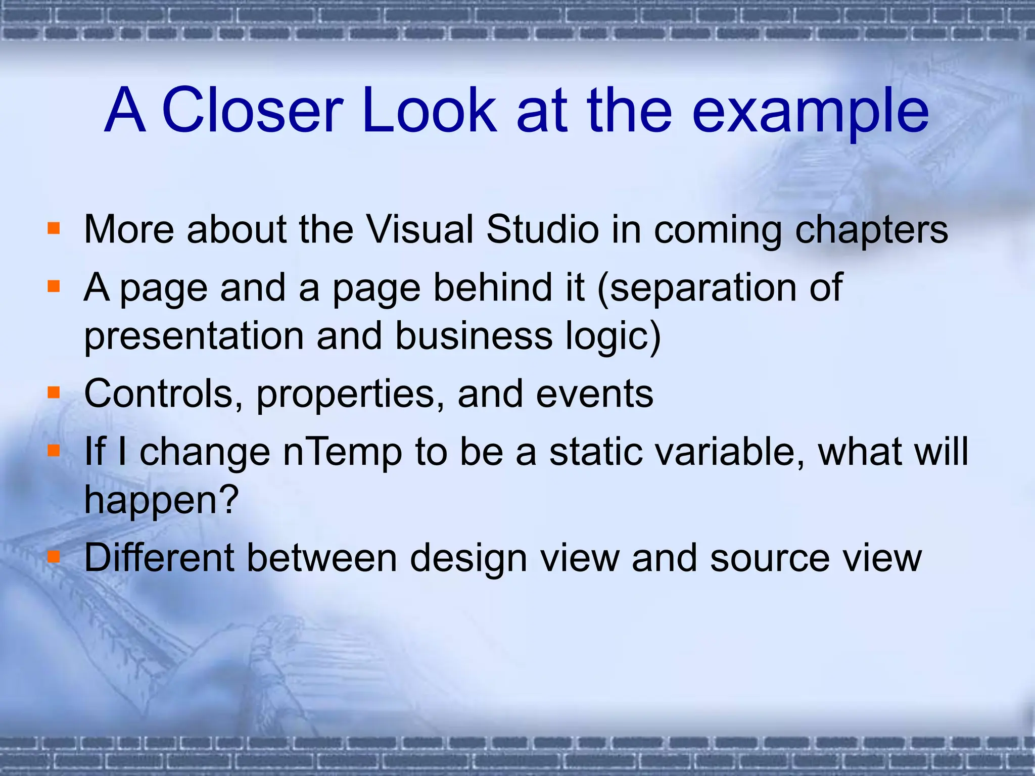 Introduction to ASP related to basics of asp | PPT