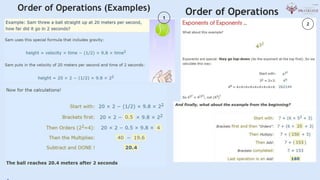 Chapter 1.pdf Basic Mathemathics and Order of operations | PPT