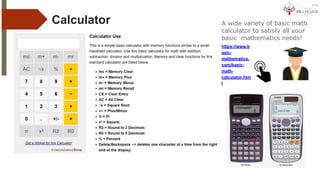Chapter 1.pdf Basic Mathemathics and Order of operations | PPT