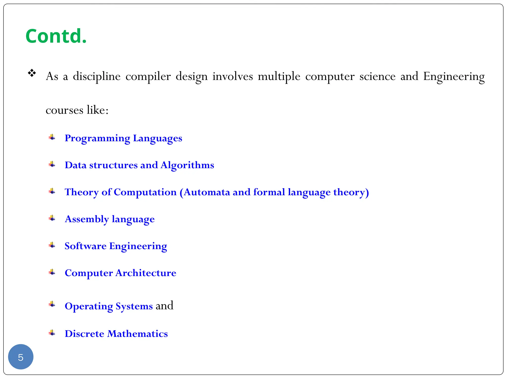 Chapter 1pptx Compiler Design Lecture Note Pptx Programming Languages Computing