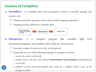 Chapter 1.pptx compiler design lecture note | PPTX