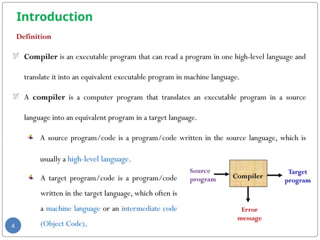 Chapter 1.pptx compiler design lecture note | PPT