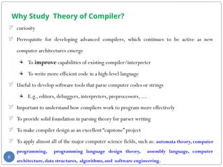 Chapter 1.pptx compiler design lecture note | PPTX
