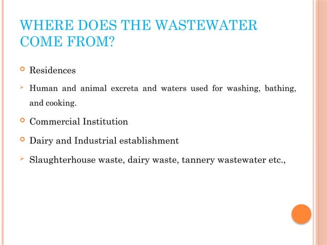Industrial Wastewater Treatment Basics PPT | PPTX