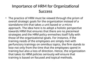 Human Resource Management (HRM) – Definition, Concept and the ...
