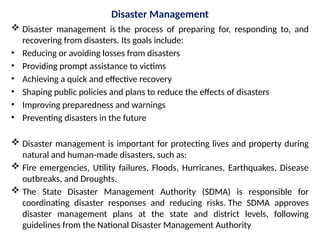 Chapter 1.Introduction to Disaster Management | PPT