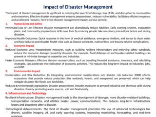 Chapter 1.Introduction to Disaster Management | PPT