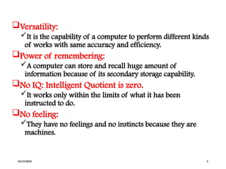 Introduction to computer In business Management | PPT