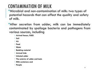 CHAPTER 1. MILK HYGIENE.ppt from production to consumption | PPT