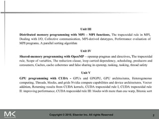 Chapter_1.ppt Peter S Pacheco, Matthew Malensek – An Introduction to ...