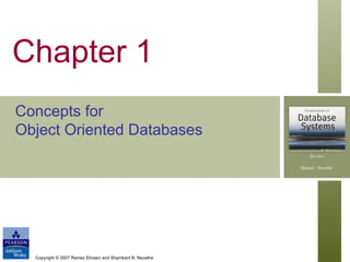 Chapter1.ppt Concept of Object oriented Database | PPT