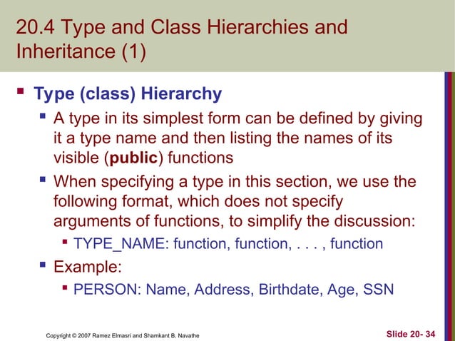 Chapter1ppt Concept Of Object Oriented Database Ppt