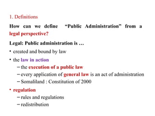 chapter1. introduction to public adminstration | PPTX