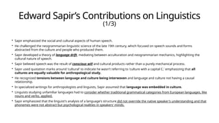 Chapter1. Sapir on Language, Culture and Personality.pptx