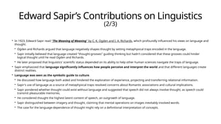 Chapter1. Sapir on Language, Culture and Personality.pptx