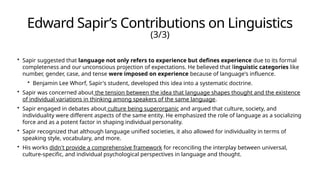Chapter1. Sapir on Language, Culture and Personality.pptx